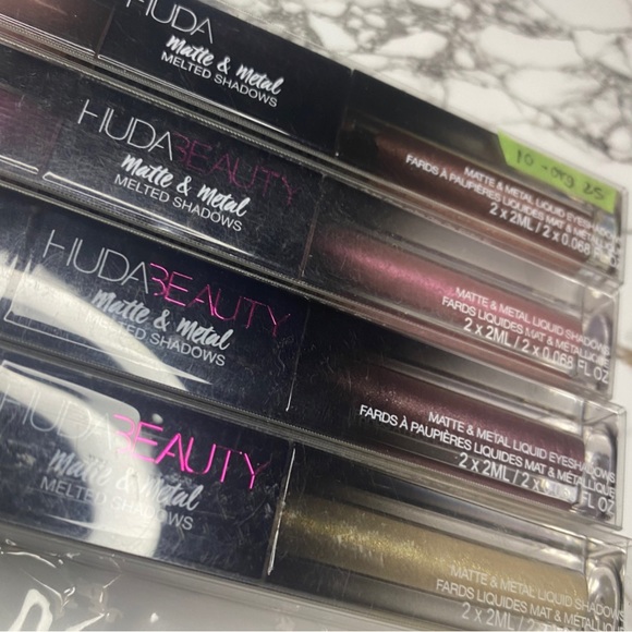 HUDA BEAUTY | Makeup | Huda Beauty Matte Metal Melted Shadows | Poshmark